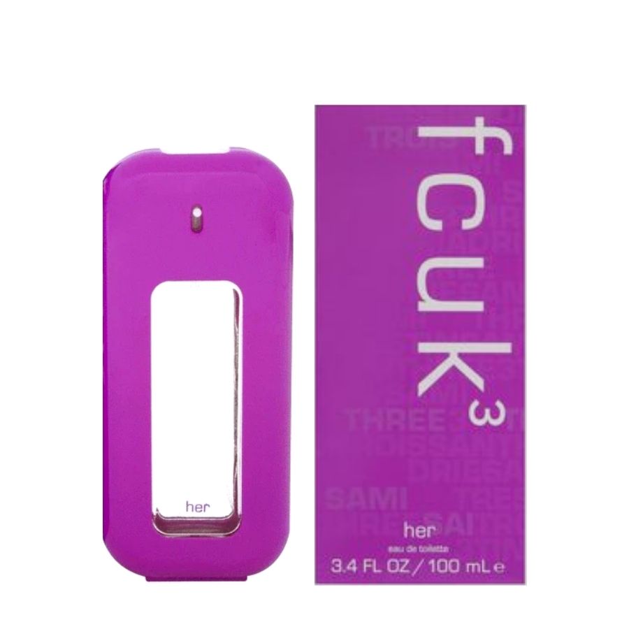 Fcuk 3 for Her 100 ml EDT | Empire Perfumes